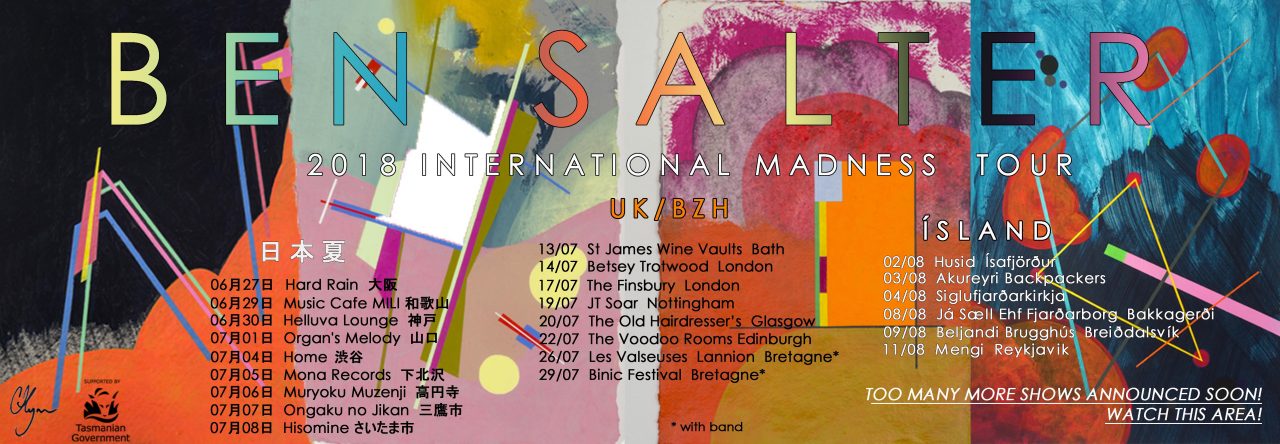 The Official Website of Ben Salter – An Australian Performer